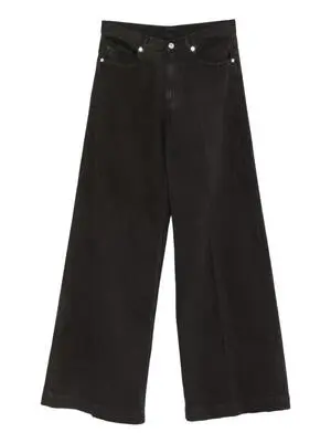 NINE:INTHE:MORNING Nine In The Morning Nadia Belt-Loop Jeans Brown
