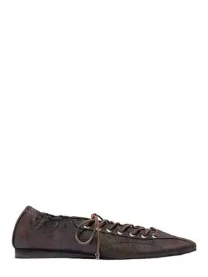 Bernardo Billie Ballet Flats - Brown