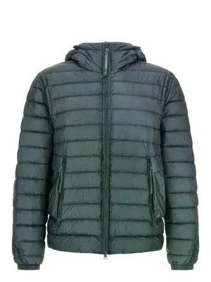 C.P. COMPANY Goggle Quilted Down Jacket - Blue