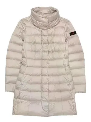 Peuterey Quilted High-neck Coat - Grey