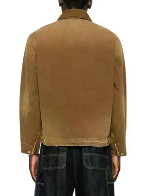 Carhartt Work In Progress Carhartt WIP Detroit Faded Effect Jacket Brown