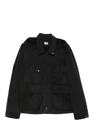 C.P. COMPANY Goggle Zip-fastening Jacket - Black