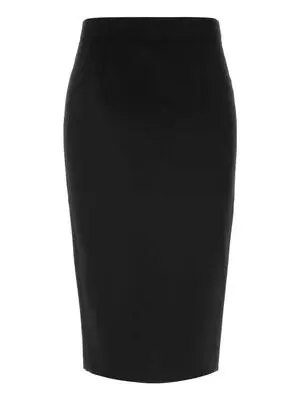 TOM FORD Fitted Pencil Skirt - Black