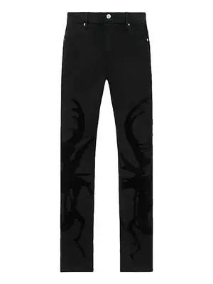 RTA RTA Bryant Beetle-Print Jeans