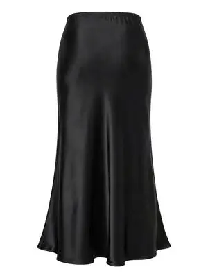 Anna October Champaca Pleated Maxi Skirt - Black