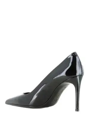 SERGIO LEVANTESI Patent Finish Pointed-toe Pumps - Black