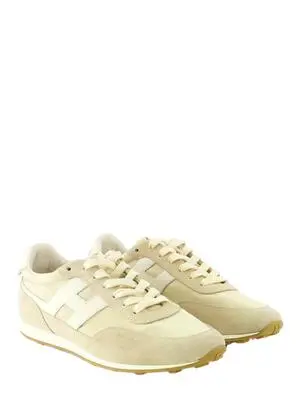 Hogan Panelled Sneakers - Neutrals