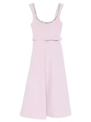 Rebecca Vallance Yolanda Embellished Midi Dress - Purple
