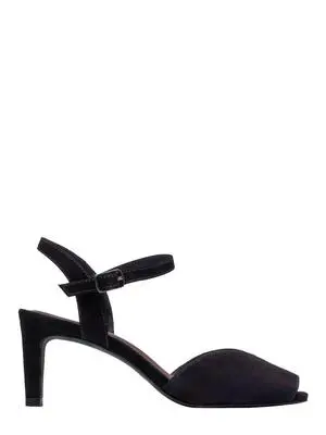 Bernardo Hartley Buckle-fastening Square-toe Sandals - Black