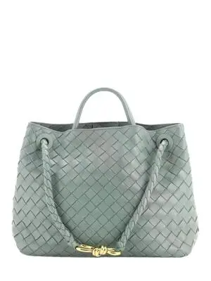 Bottega Veneta Andiamo Top Handle Bag - Blue