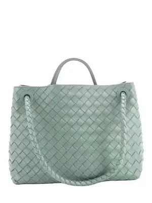 Bottega Veneta Bottega Veneta Andiamo Top Handle Bag Blue