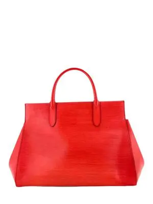 LOUIS VUITTON Epi Leather Satchel Handbag - Red