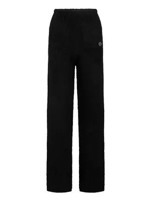 Karl Lagerfeld Sequin Embellished Bouclé Trousers - Black