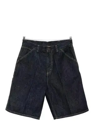 Carhartt Work In Progress Oversized Fit Denim Shorts - Blue