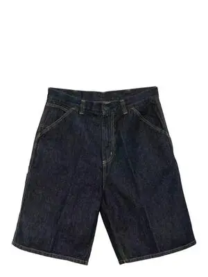 Carhartt Work In Progress Oversized Fit Denim Shorts - Blue