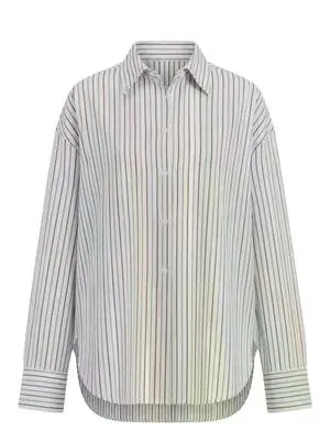 CISSA The Mr Big Striped Shirt - White
