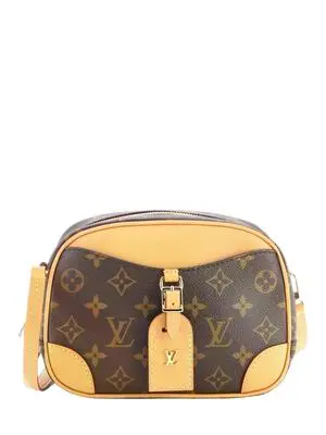 LOUIS VUITTON Monogram Canvas Mini Crossbody Bag - Brown