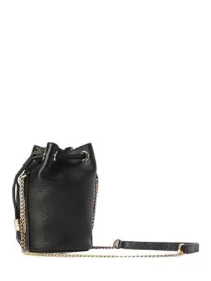 LANCEL Bucket Bag With Chain Strap And Tassel Detail - Black