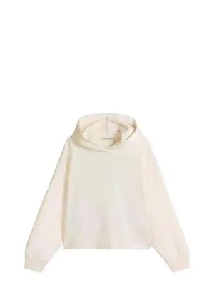 Marc O'polo Organic Cotton Hoodie With Logo Embroidery - White