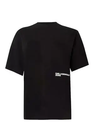 Karl Lagerfeld Graphic Print T-shirt - Black