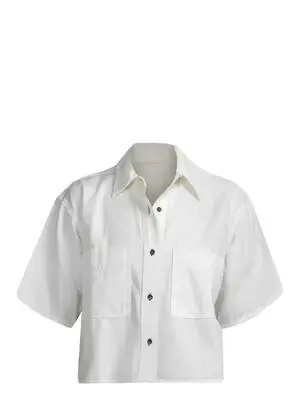 ASKK NY Sashiko Short-sleeve Shirt - White