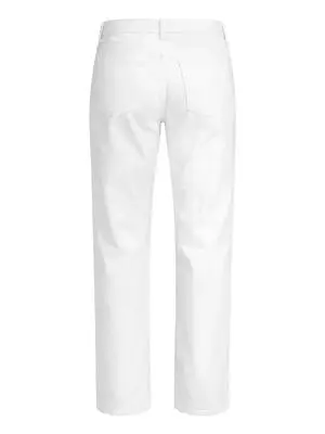 NILI LOTAN Briana Straight-leg Jeans - White