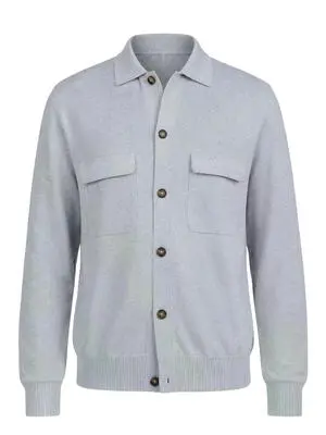 ELEVENTY Eleventy Button-Up Chest-Pocket Shirt