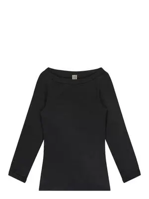 FLORE FLORE Steffi Long-sleeve T-shirt - Black