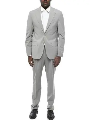 Corneliani Single-breasted Notch-lapel Suit - Grey