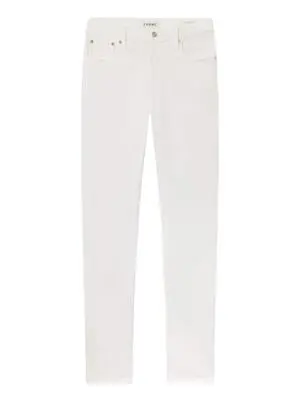FRAME Modern Straight-leg Jeans - White