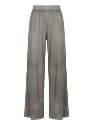 Avant Toi Wide Leg Palazzo Pants - Grey