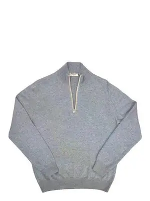 FIORONI CASHMERE Fioroni Cashmere Quarter-Zip Long-Sleeve Sweater