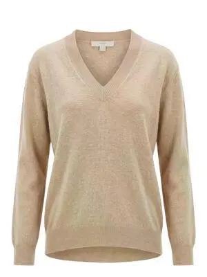 Malo V-neck Cashmere Sweater - Neutrals