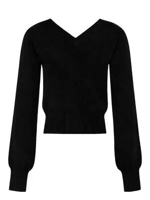 VIVIENNE WESTWOOD Vivienne Westwood Orb-Embroidered V-Neck Sweater