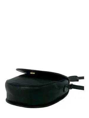 GUCCI Gucci 20th Century Leather Web Crossbody Bag
