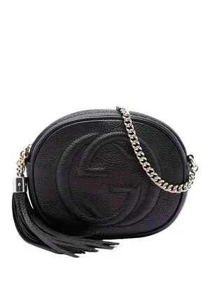 Gucci Soho Chain Crossbody Bag - Black