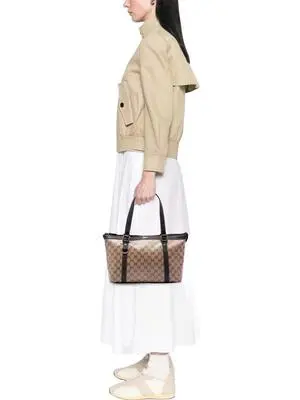 Gucci Gg Crystal Abbey D Ring Tote Bag - Neutrals