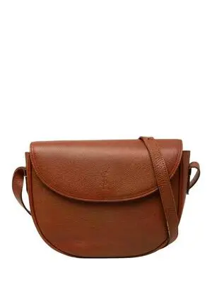 Saint Laurent 20th Century Leather Crossbody Bag - Brown