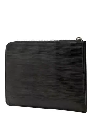 LOUIS VUITTON Epi Pochette Jour Pm Clutch Bag - Black
