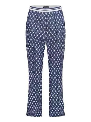 BETTY BARCLAY Betty Barclay Geometric Print Flared Trousers