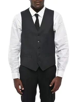 Corneliani Virgin Wool Waistcoat - Grey