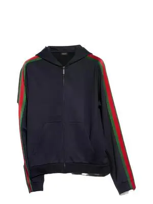 Gucci Web Stripe Zip Jacket - Black