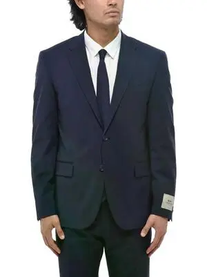 Corneliani Flap-pocket Single-breasted Suit - Blue