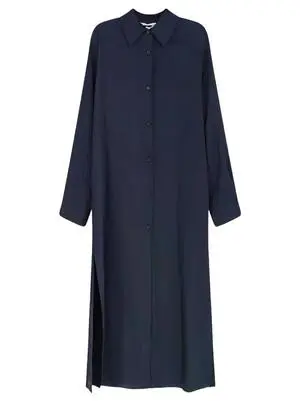 HEVO Maxi Shirt Dress - Blue