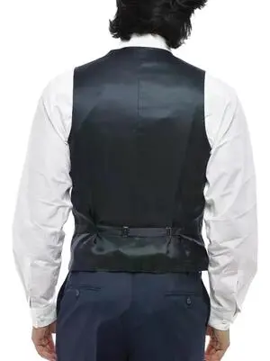 Corneliani Single-breasted Waistcoat - Black