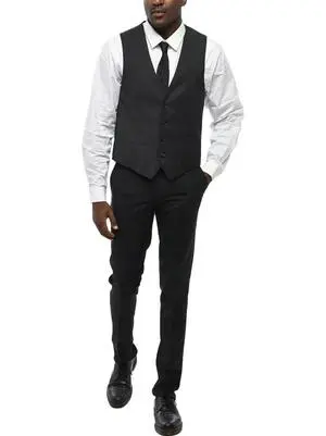 Corneliani Button-fastening Wool Waistcoat - Grey