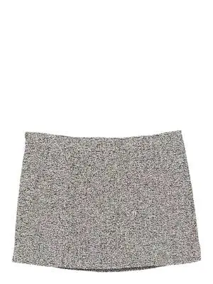 Michael Kors Tweed-effect Mini Skirt - Black