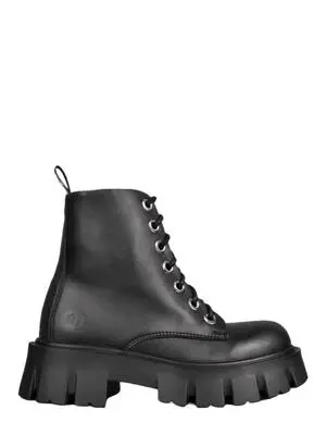 ALTERCORE Bartel Lace-up Chunky Sole Boots - Black