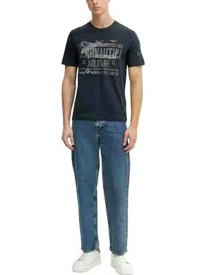 AERONAUTICA MILITARE Graphic-print T-shirt - Blue