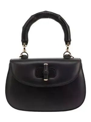 Gucci Bamboo Top Handle Bag - Black